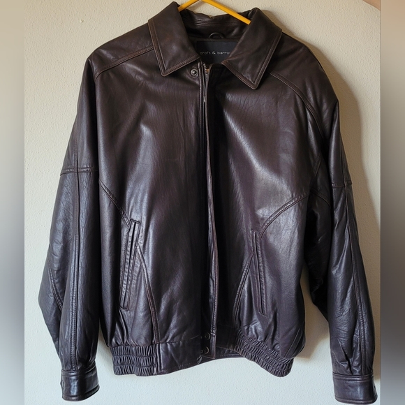 croft & barrow | Jackets & Coats | Vintage Leather Jacket | Poshmark